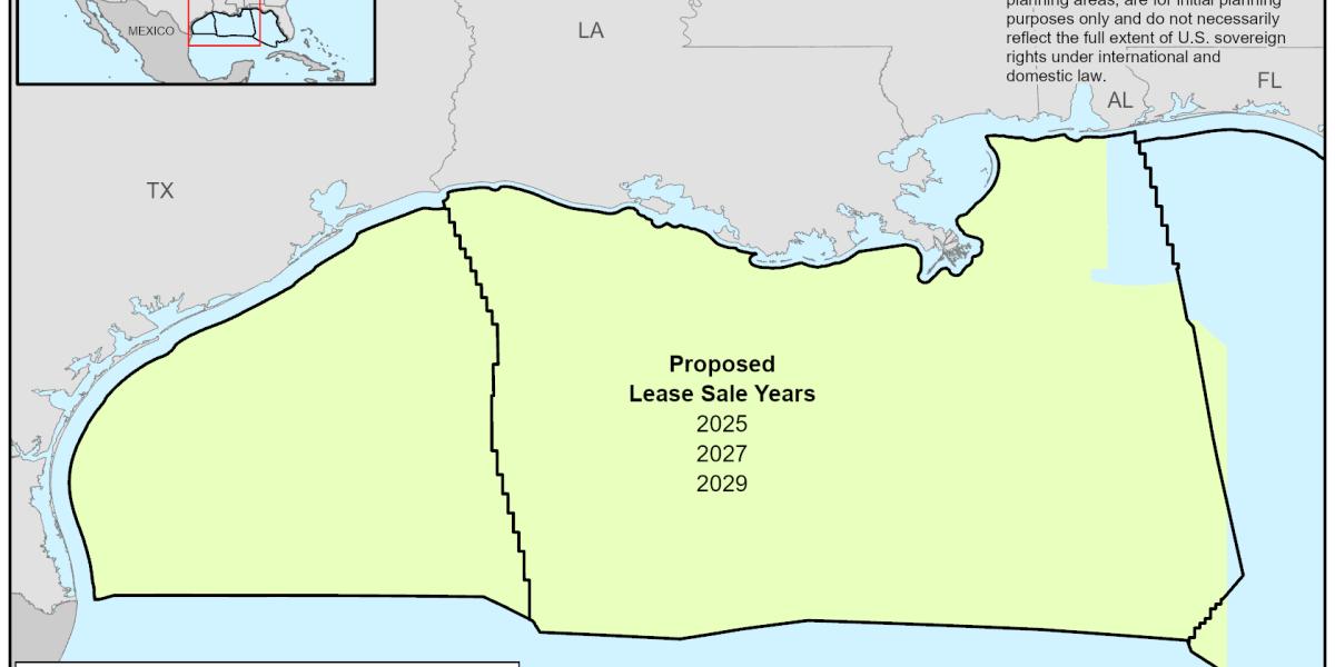 Interior Department Publishes Final 2024–2029 National Outer ...