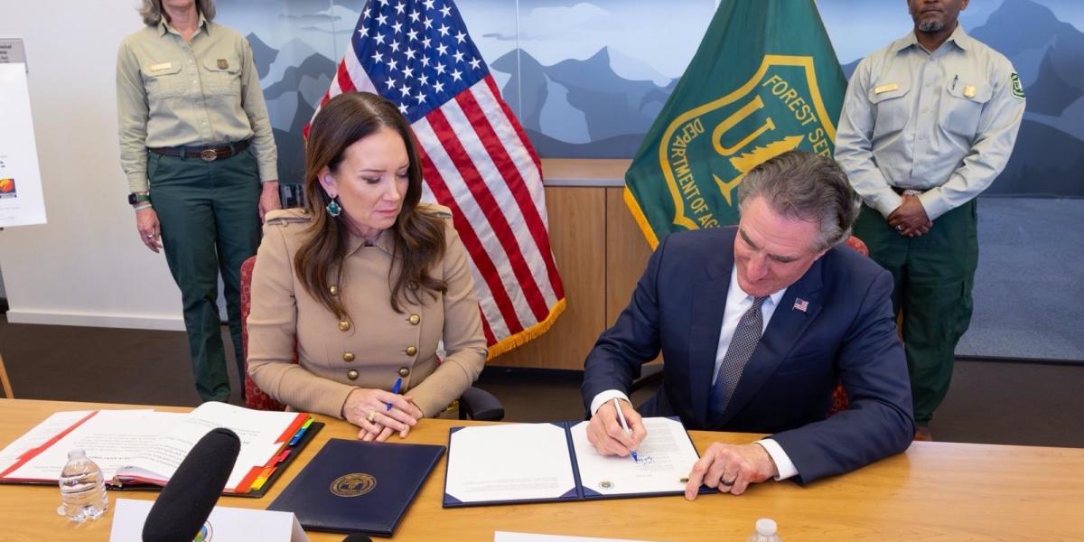 Secretary Burgum and Secretary Rollins Sign Joint Fire Memo Ahead of ...