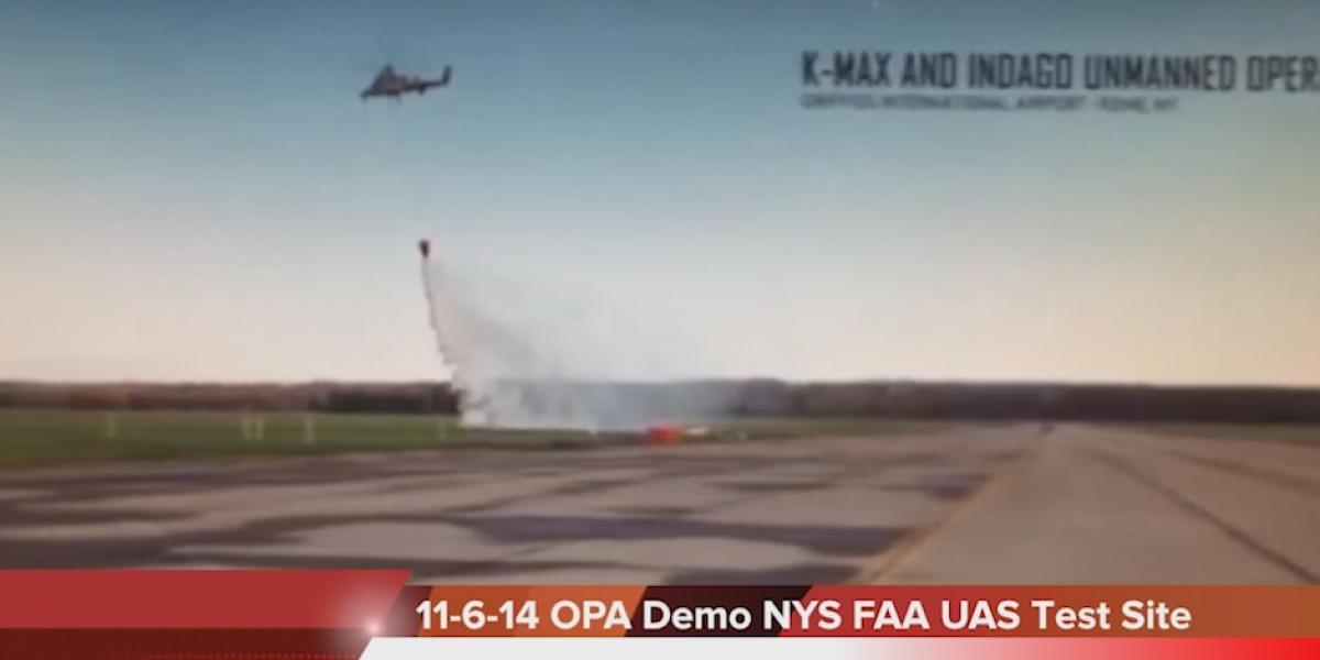 2014 Optionally Piloted Helicopter Test - NYS UAS Test Site | U.S ...